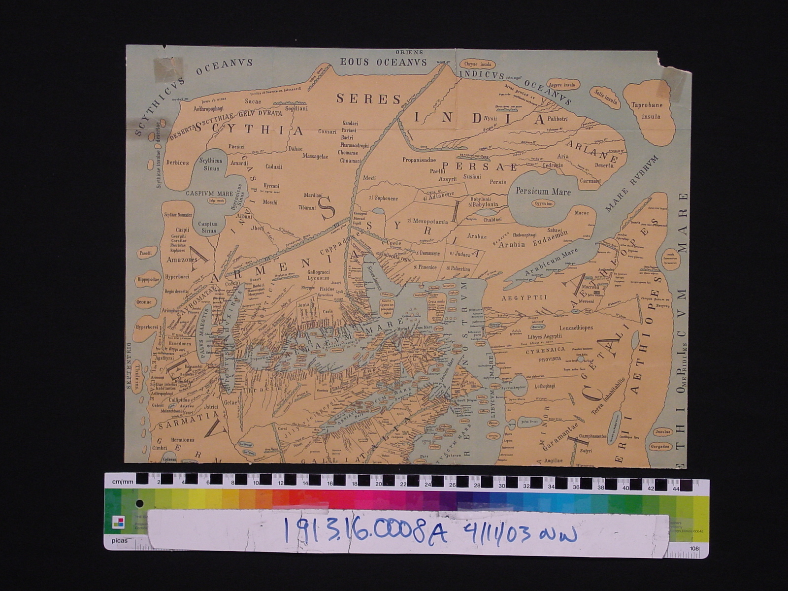 Reproduction Map: Orbis...Ad Mentem Pomponii Melae, Search the ...