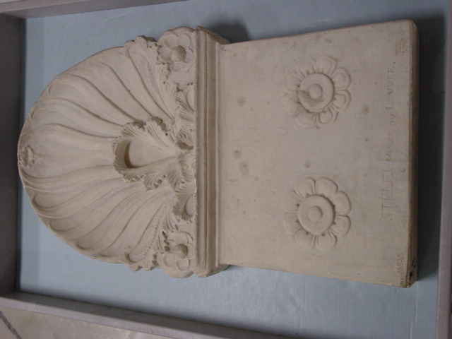 Plaster Cast Stele, Search the Collection, Spurlock Museum, U of I