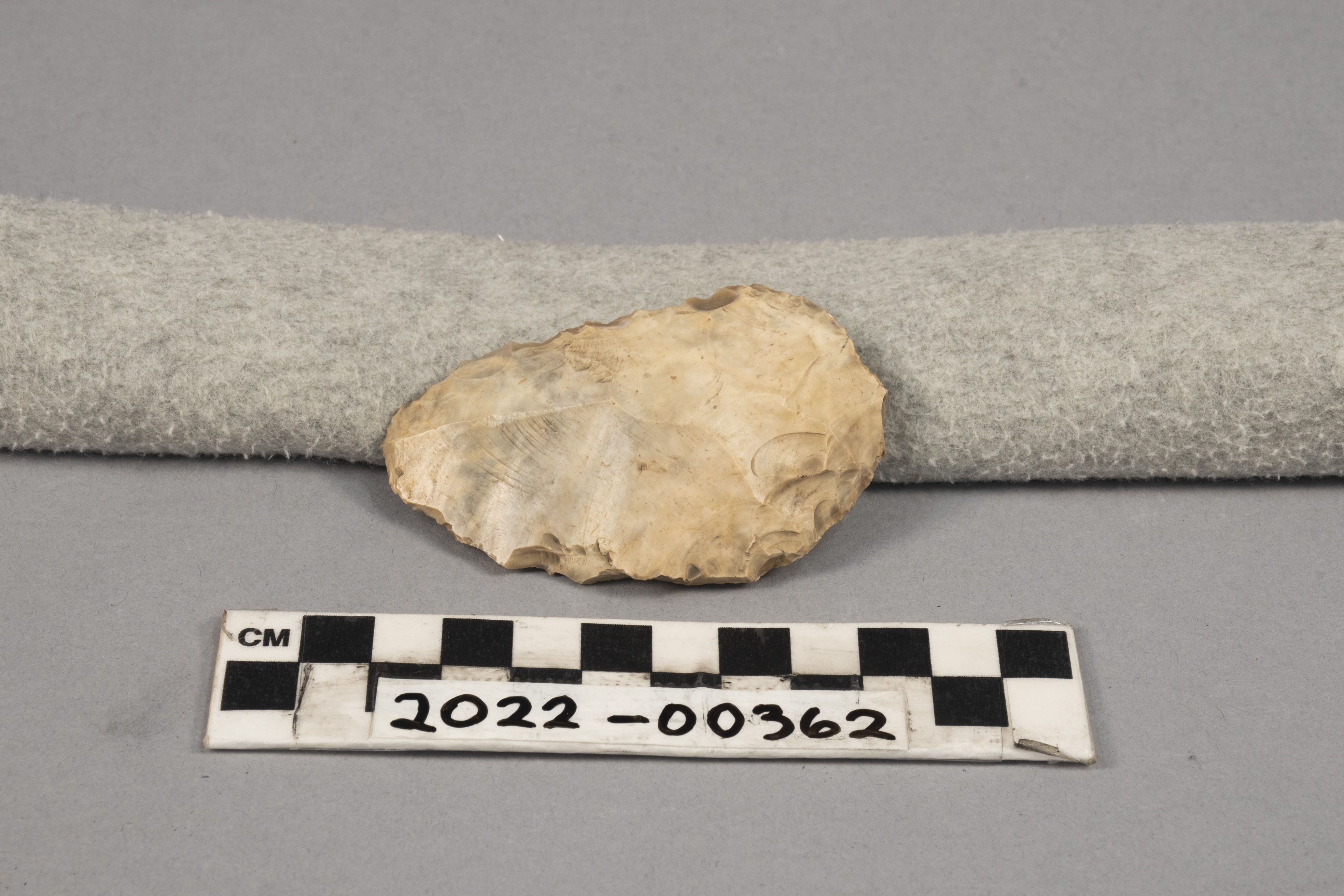Stone Tool: Convergent Scraper, Search the Collection, Spurlock Museum ...