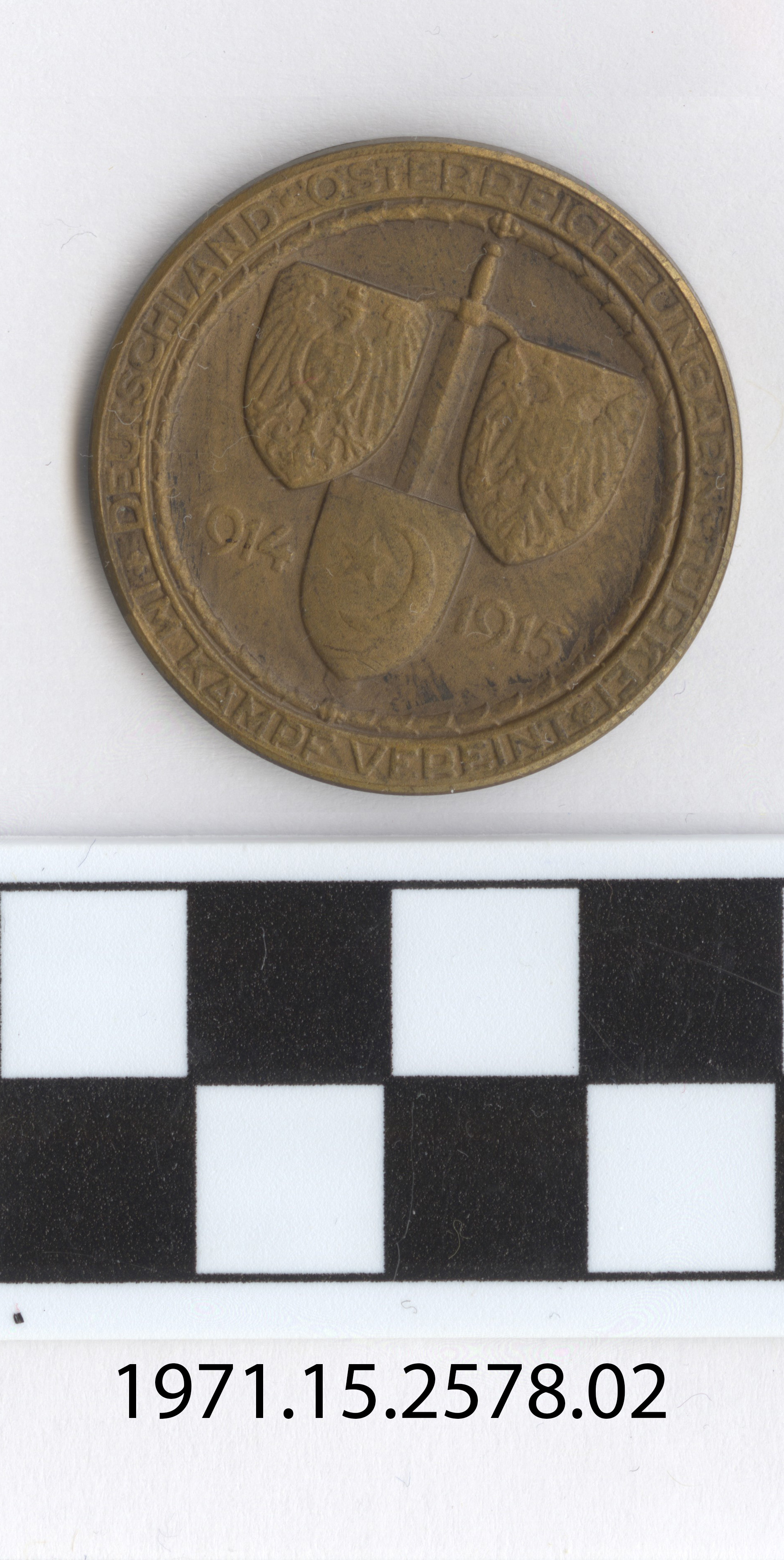 Medal: WWI-Triple Entente, Search the Collection, Spurlock Museum, U of I