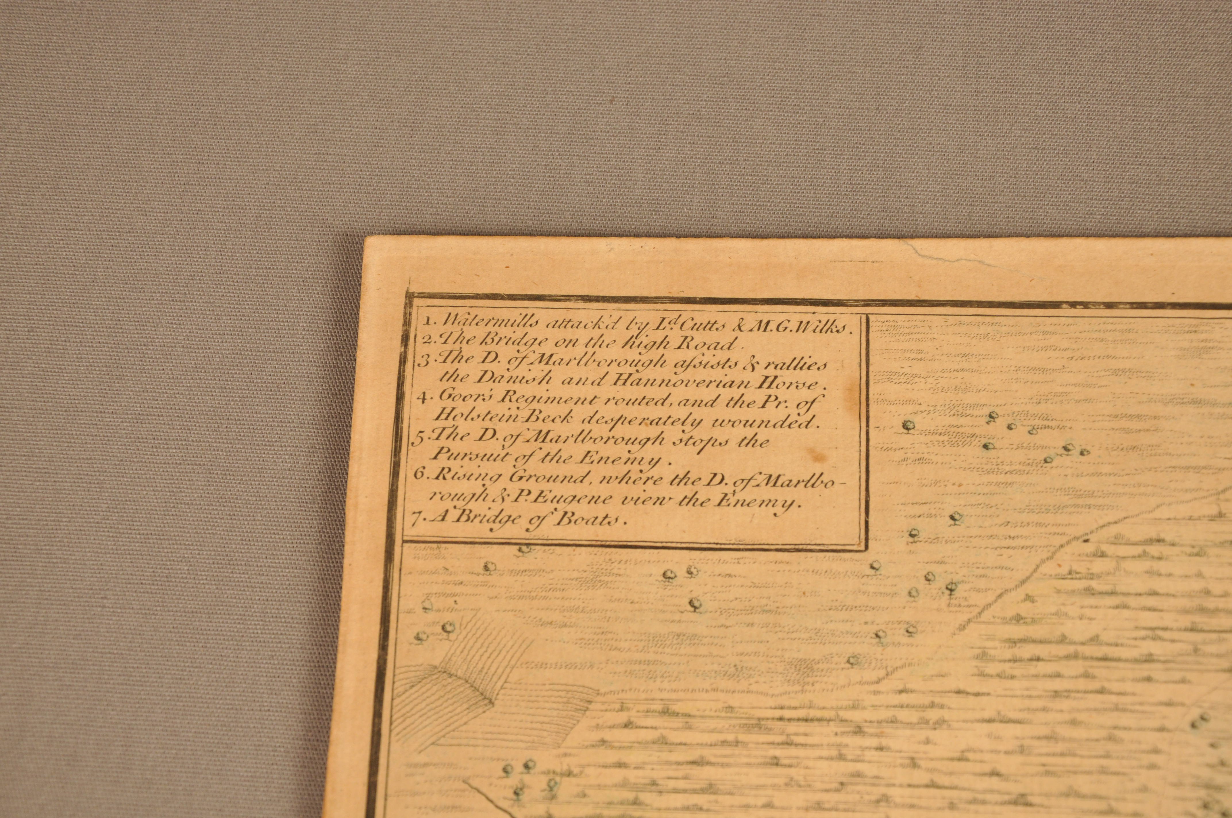 Map: Battle of Hochstet, Search the Collection, Spurlock Museum, U of I