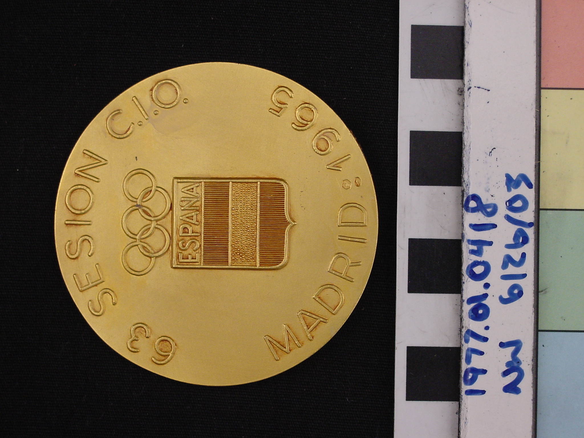 Medal: International Olympic Committee, 63rd Session, Search the ...