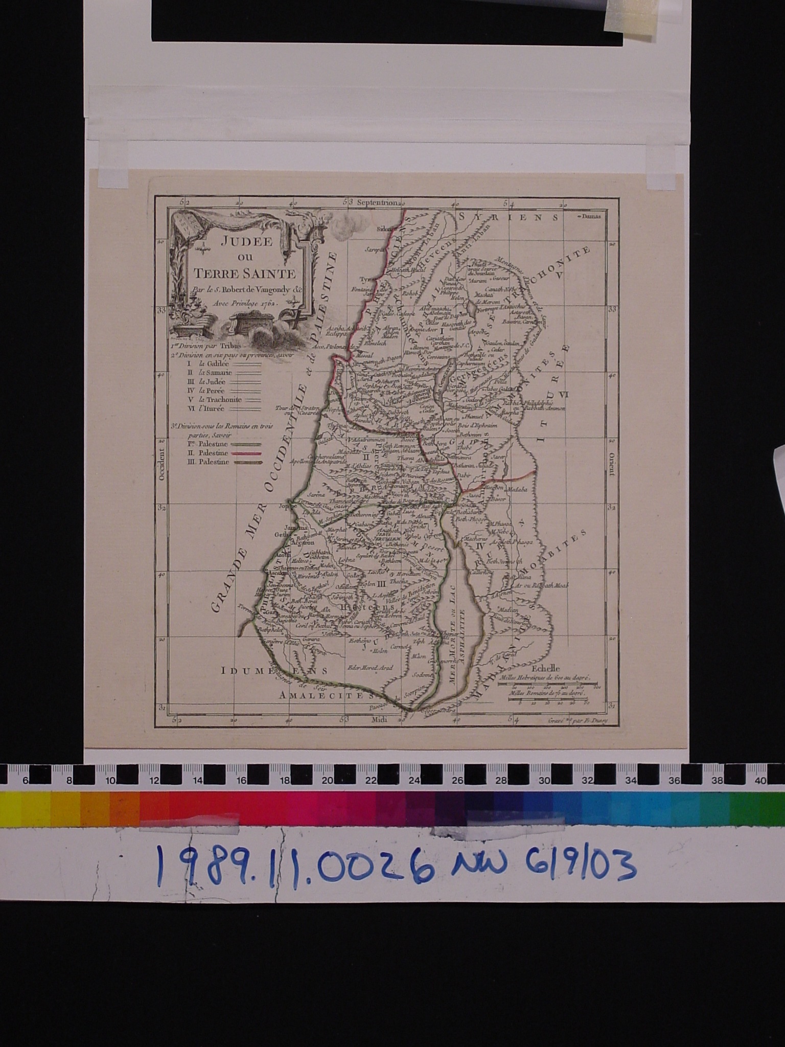 Map: Judee ou Terre Sainte, Search the Collection, Spurlock Museum, U of I