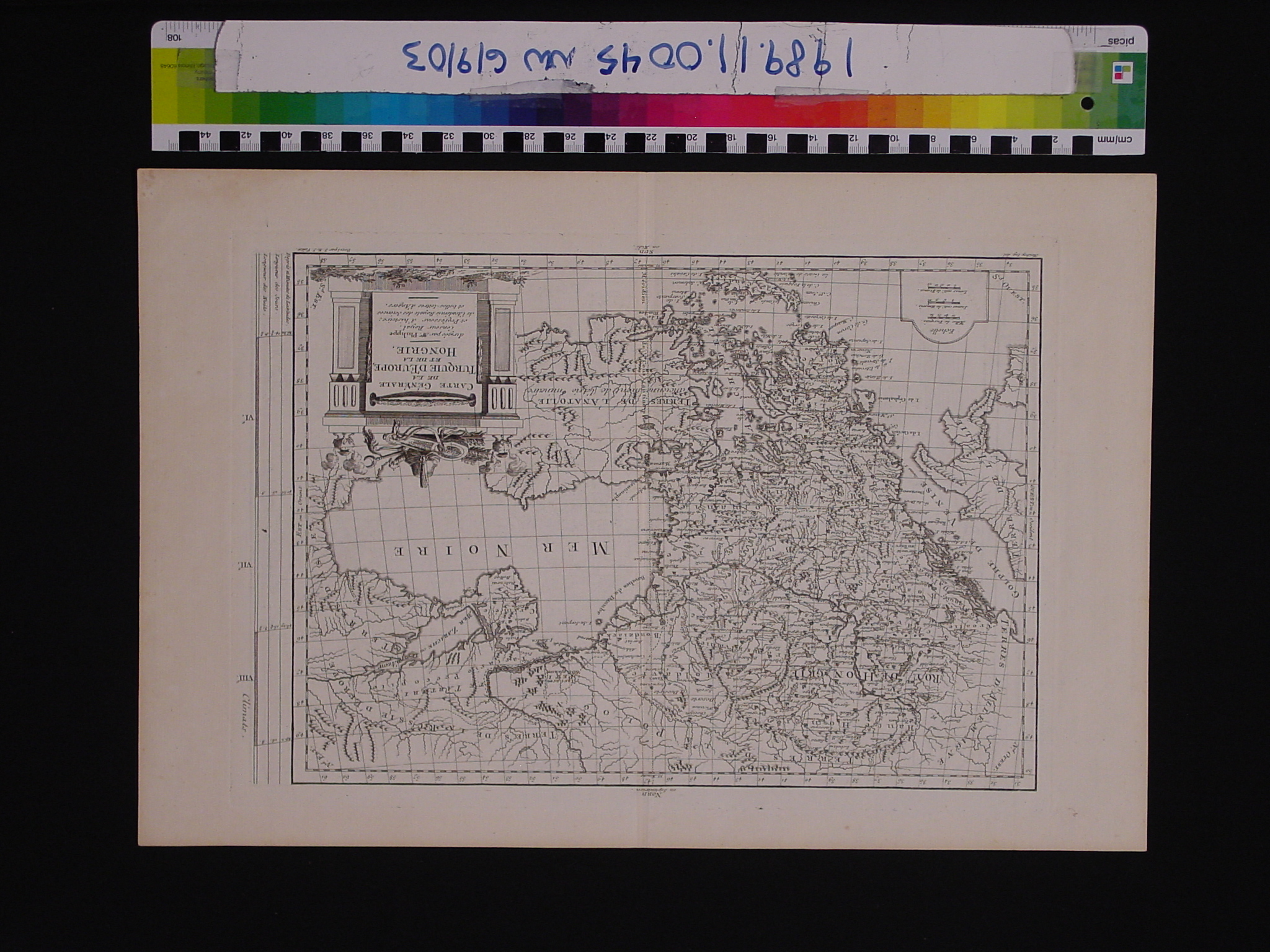 Map: La Turquie d'Europe-Hongrie, Search the Collection, Spurlock ...