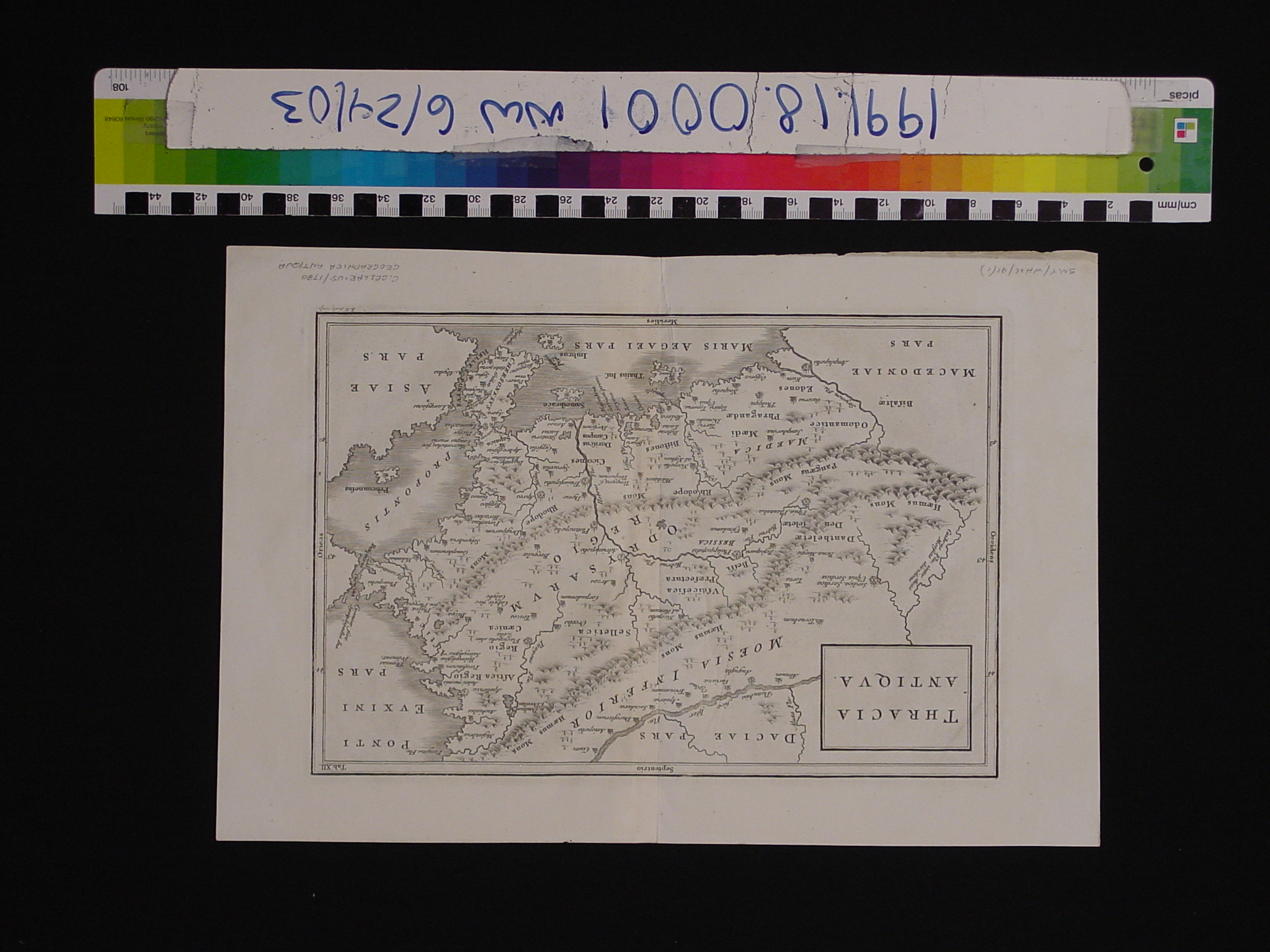 Map: Thracia, Antigua, Geographica Antigua, Search the Collection ...