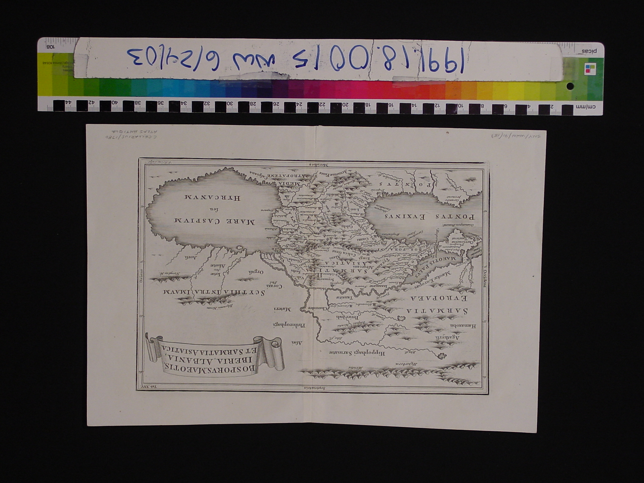 Map: Bosporus, Maeotis, Iberia, Albania Et Sarmatia Asiatica, Search ...