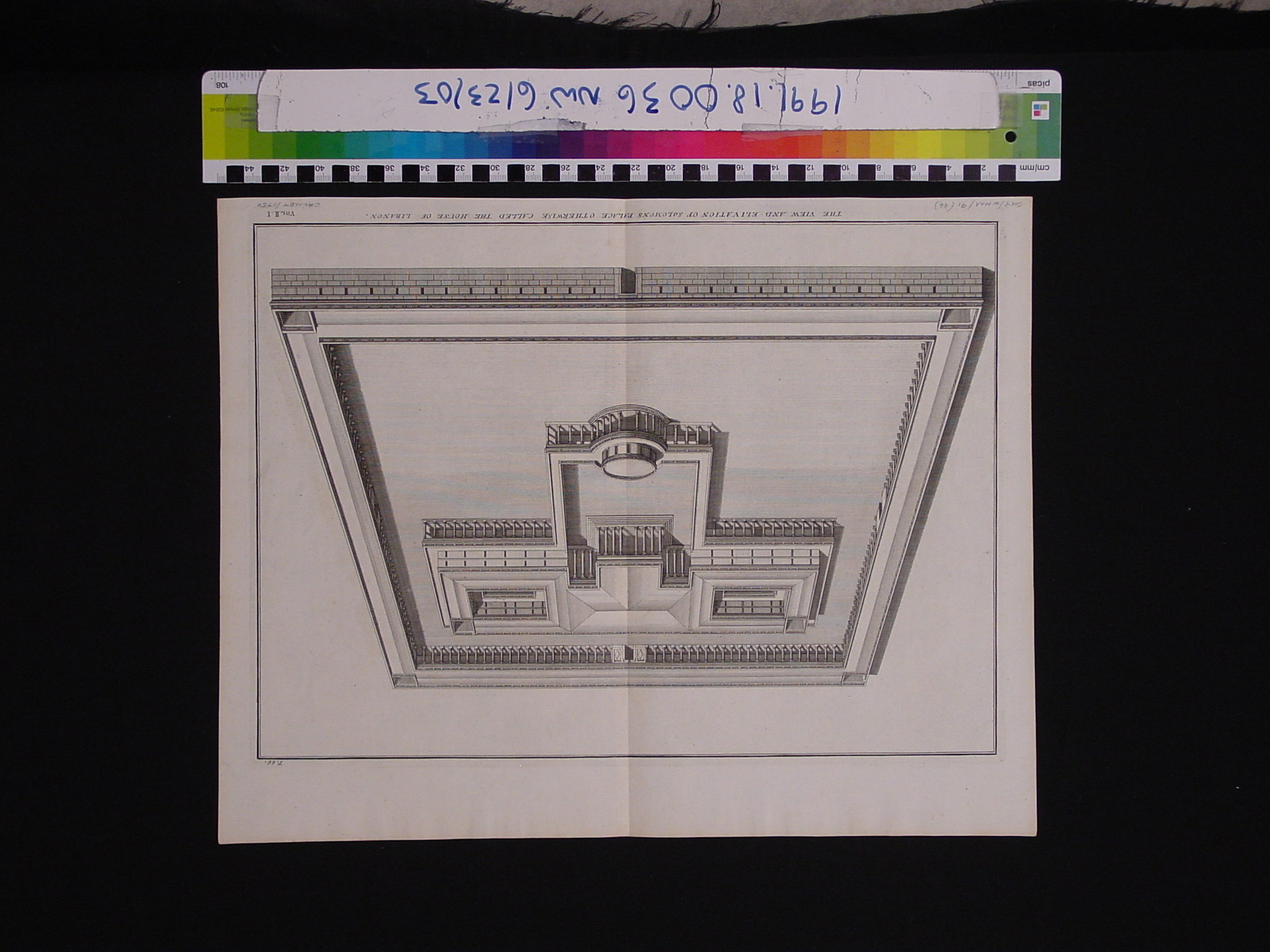 Drawing: Solomon's Palace, View and Elevation, Search the Collection ...