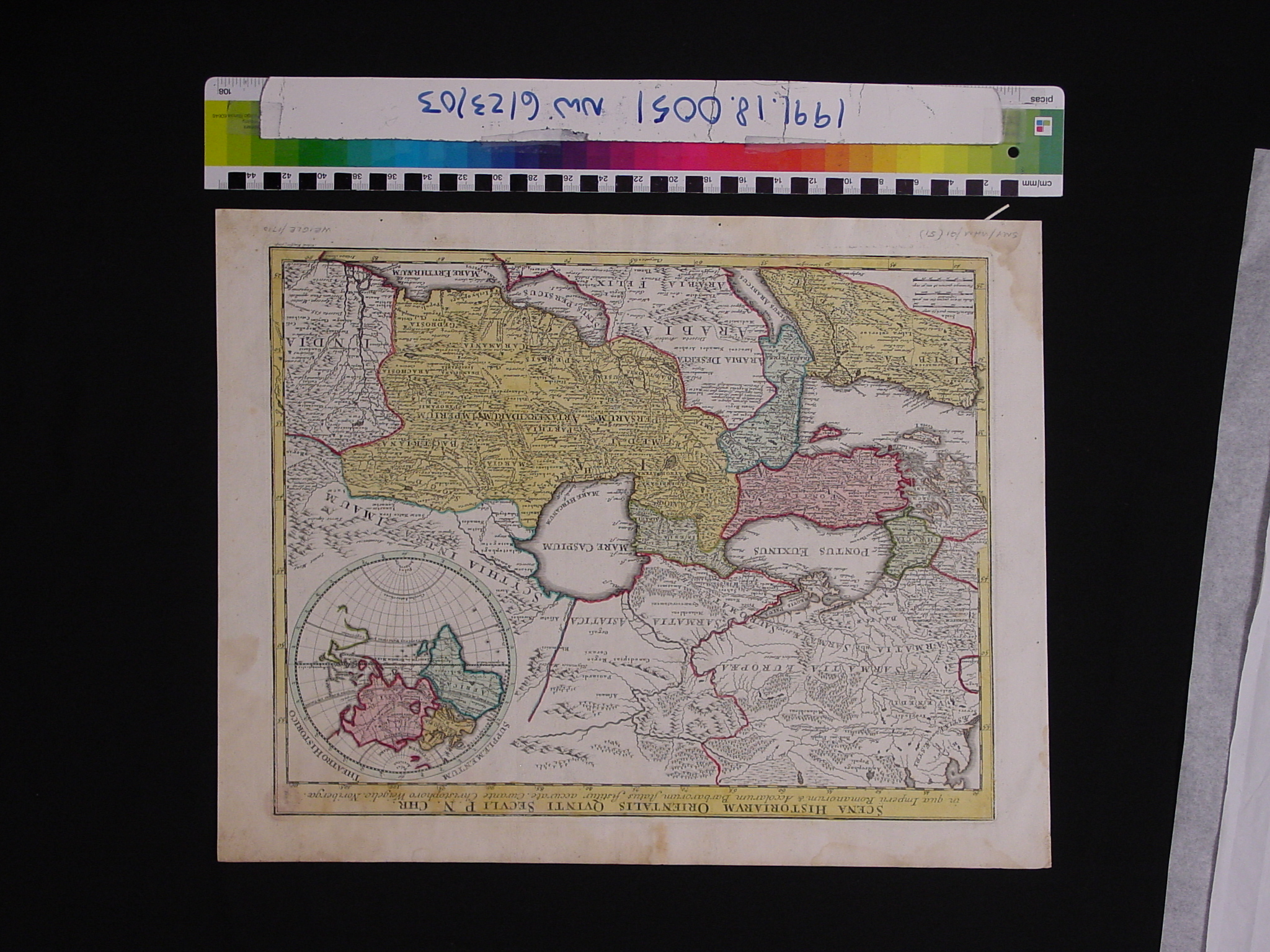 Map: Scena Historiarum Orientalis, Search the Collection, Spurlock ...