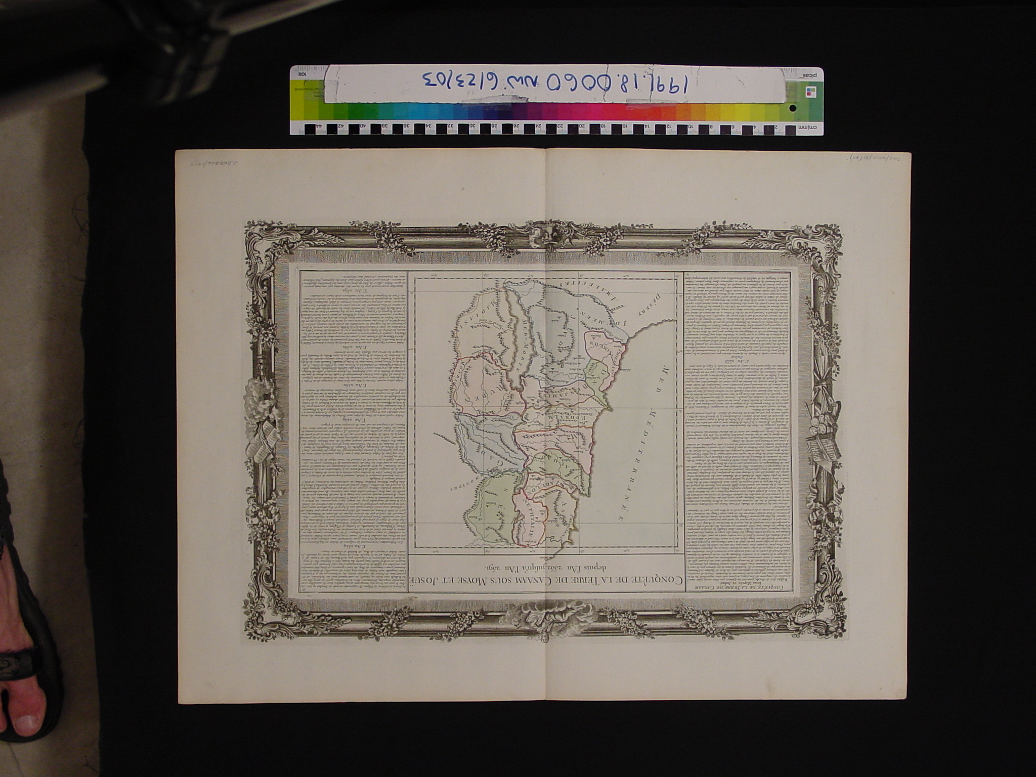 Map: Canaam Sous Moyse et Josue , Search the Collection, Spurlock ...