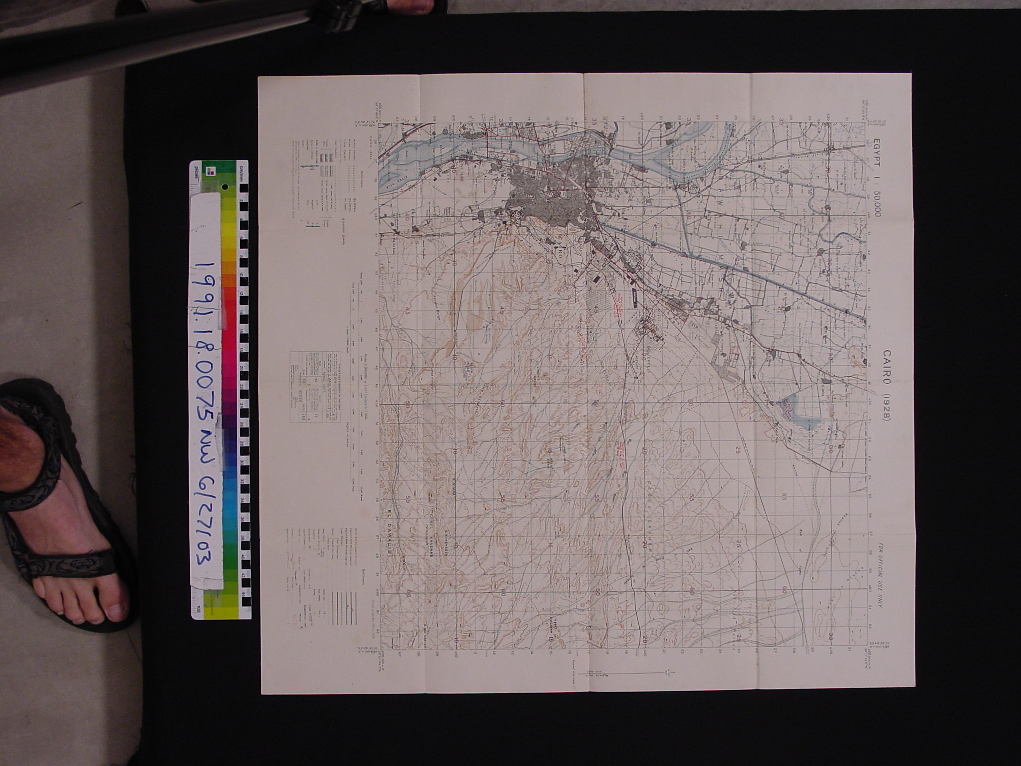 Map: Egypt and Sinai (Cairo), Search the Collection, Spurlock Museum, U ...