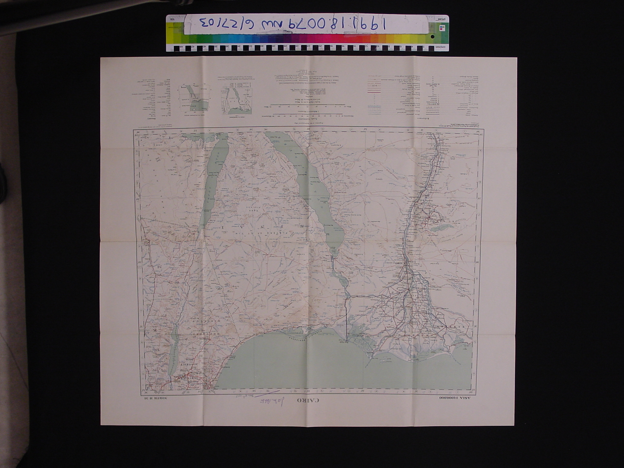 Map: Egypt and Sinai (Cairo), Search the Collection, Spurlock Museum, U ...