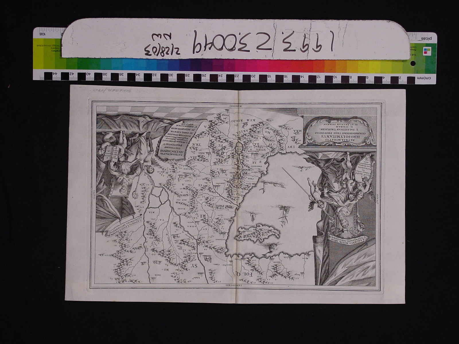 Map: Holyland, Search the Collection, Spurlock Museum, U of I