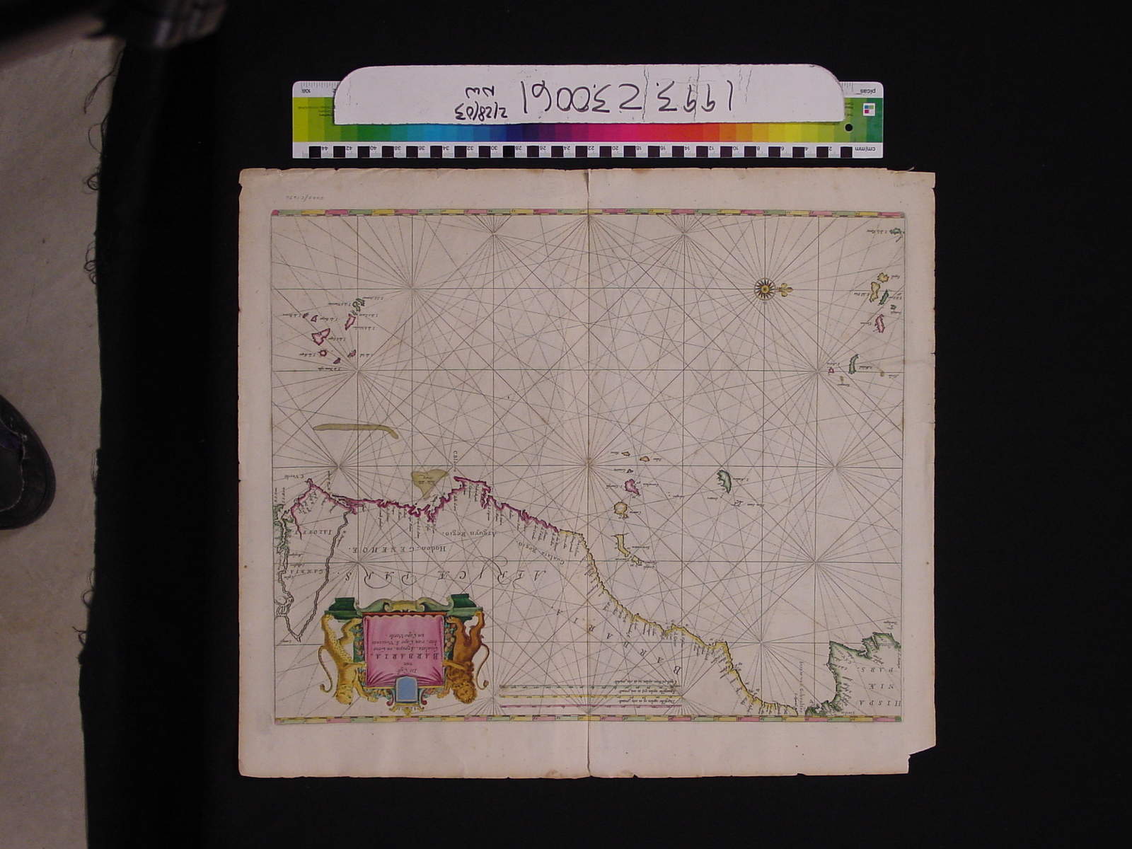 Map: Coastal Northwestern Africa and Canary Islands , Search the ...