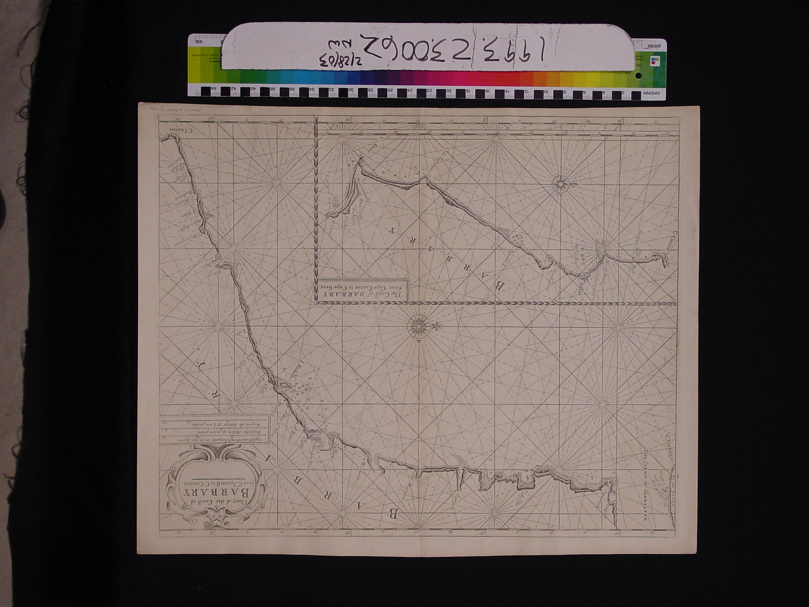 Map: "A Chart of the Coast of Barbary", Search the Collection, Spurlock ...