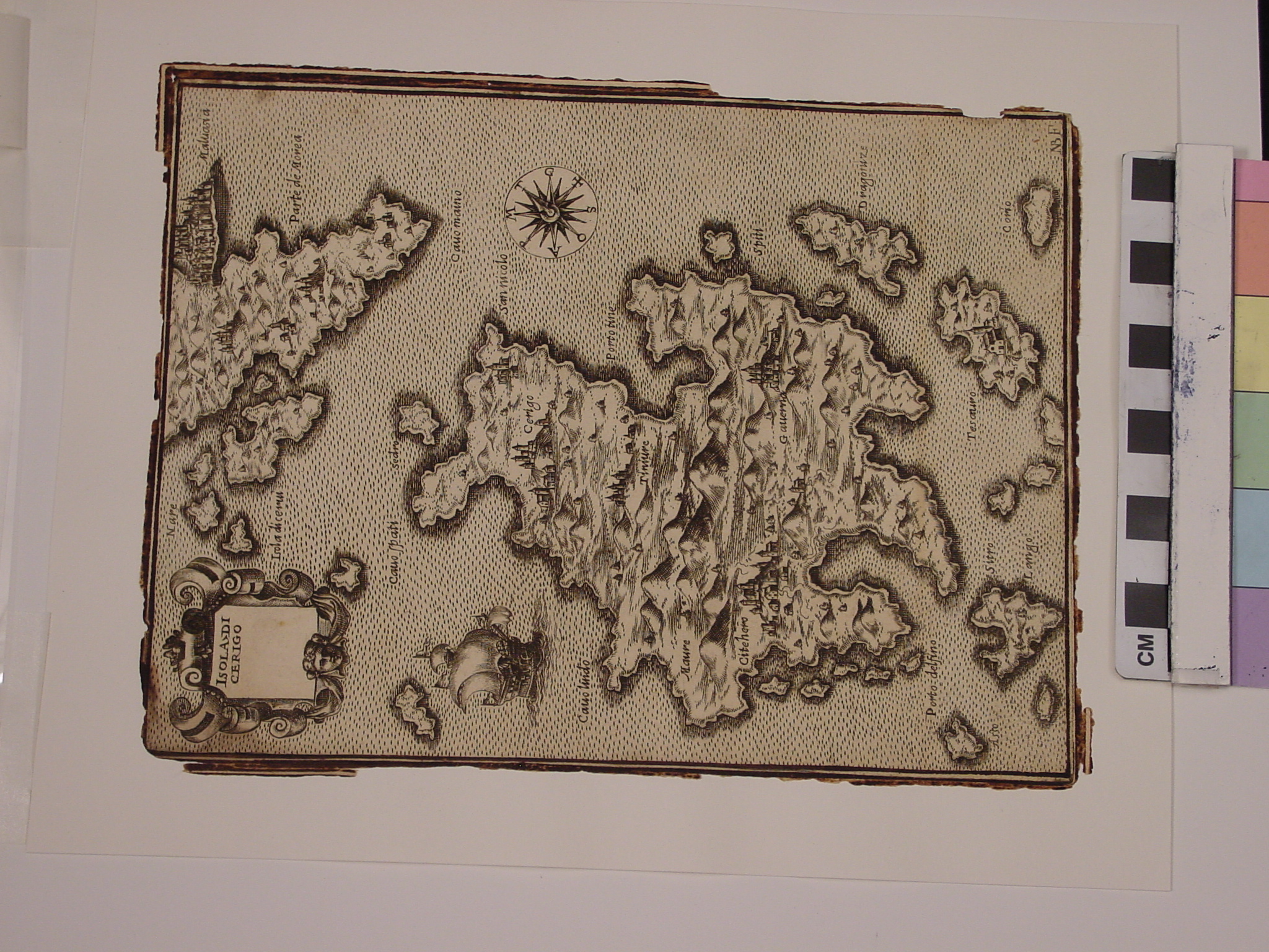 Map: Cerigo, Search the Collection, Spurlock Museum, U of I