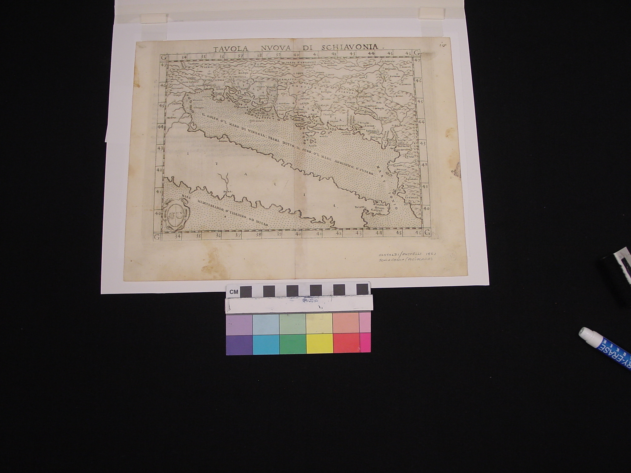 Map: Schiavonia, Search the Collection, Spurlock Museum, U of I