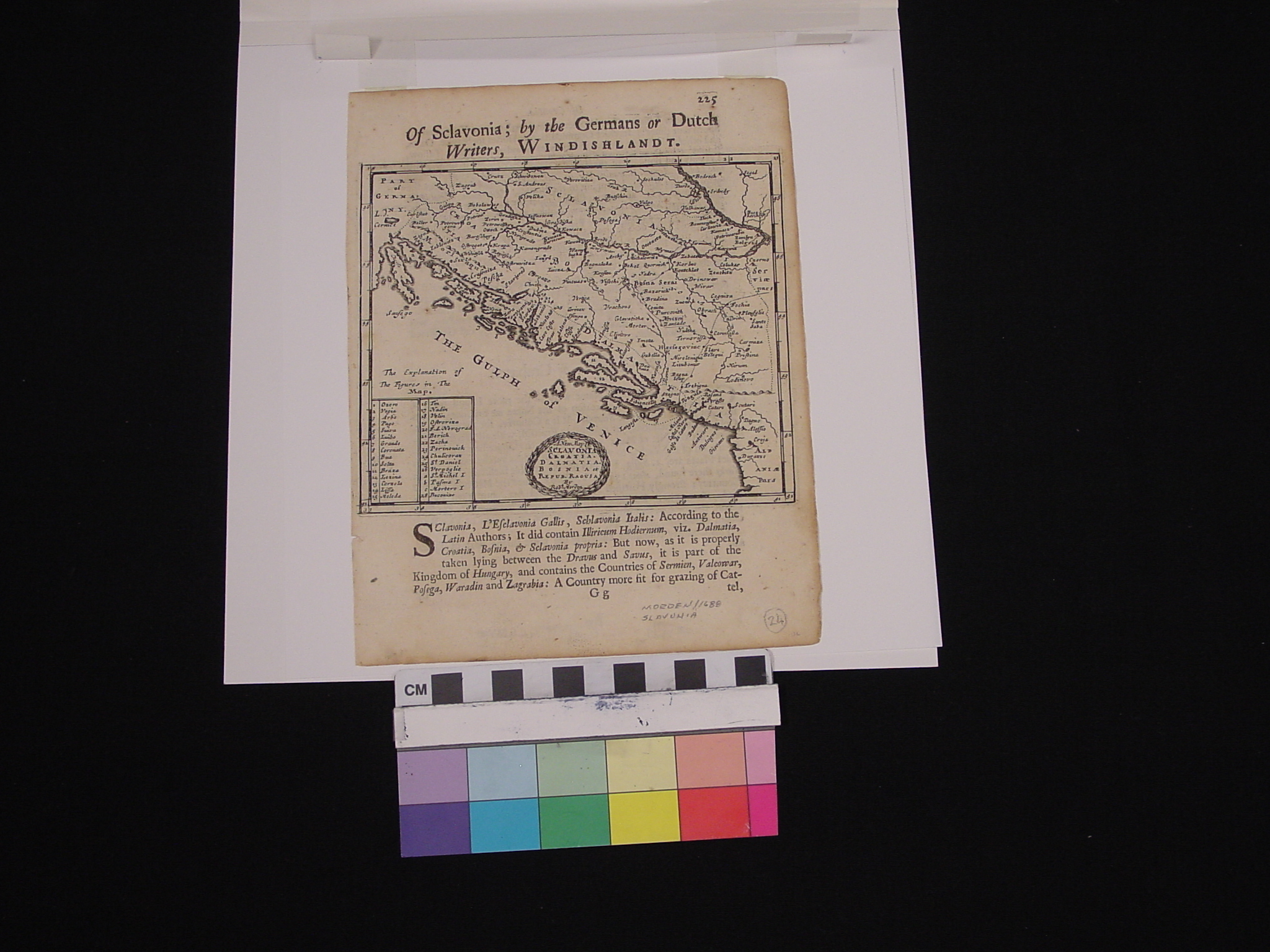 Map: Sclavonia, Croatia, Dalmatia, Search the Collection, Spurlock ...