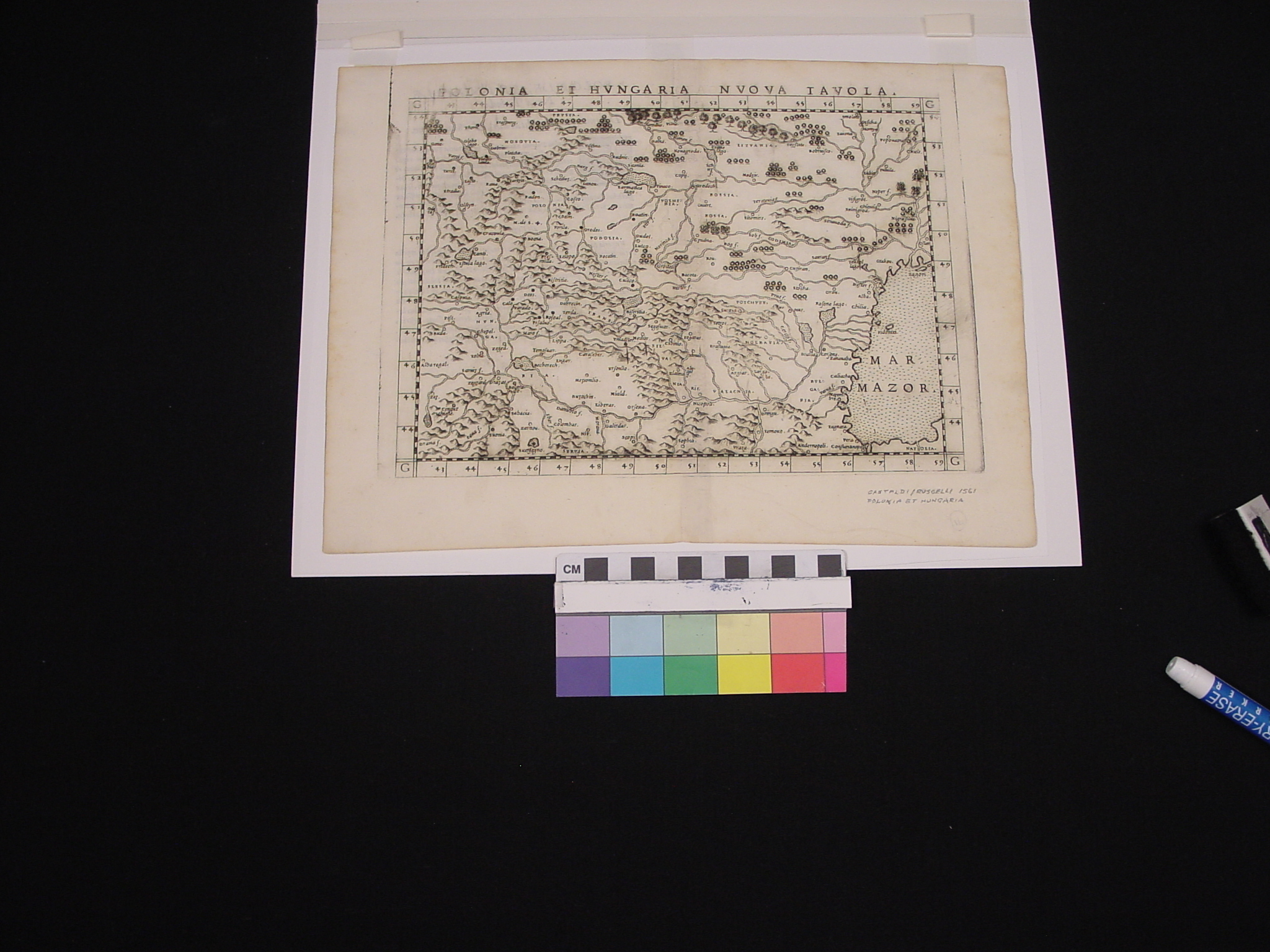 Map: Polonia and Hungary, Search the Collection, Spurlock Museum, U of I