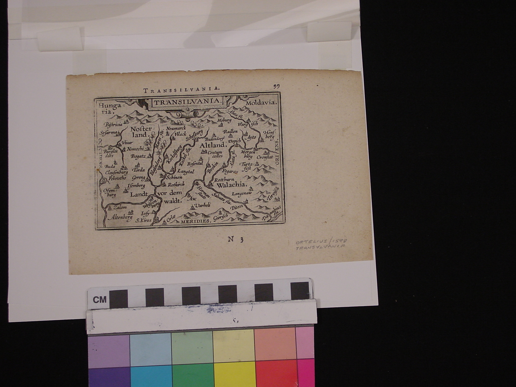 Map: Transylvania, Search the Collection, Spurlock Museum, U of I