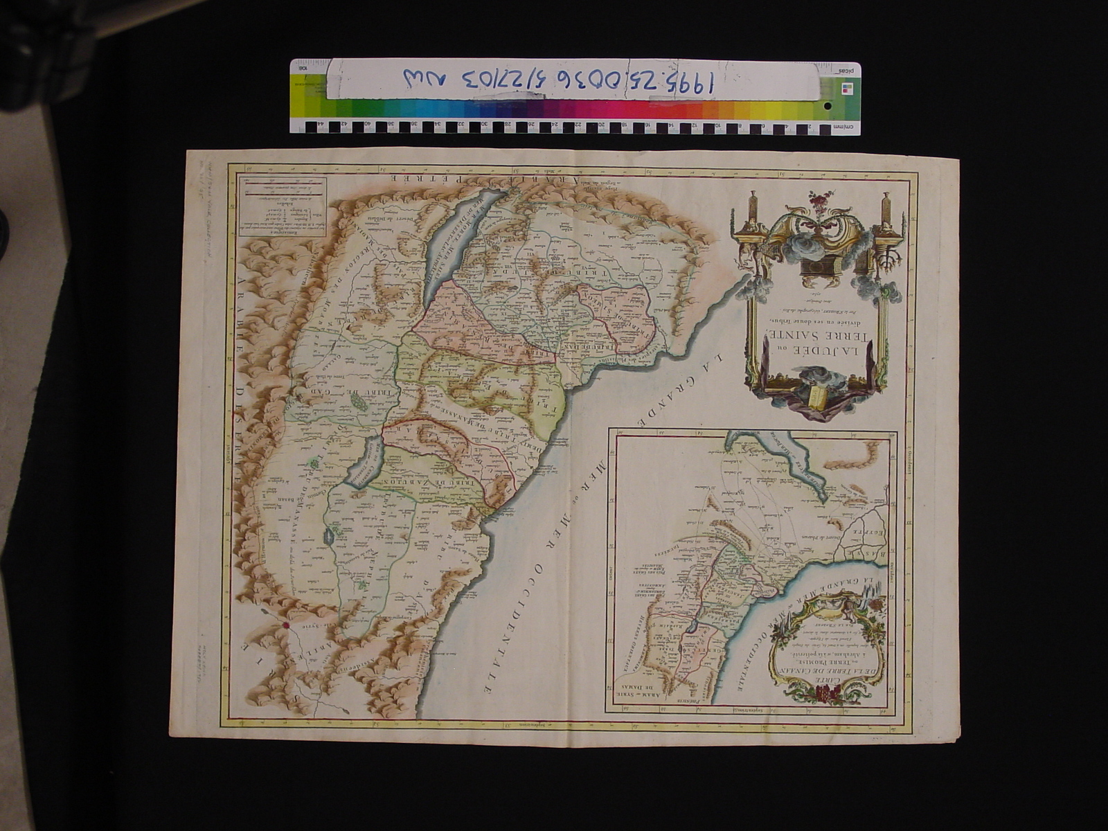 Map: Holy Land, Search the Collection, Spurlock Museum, U of I