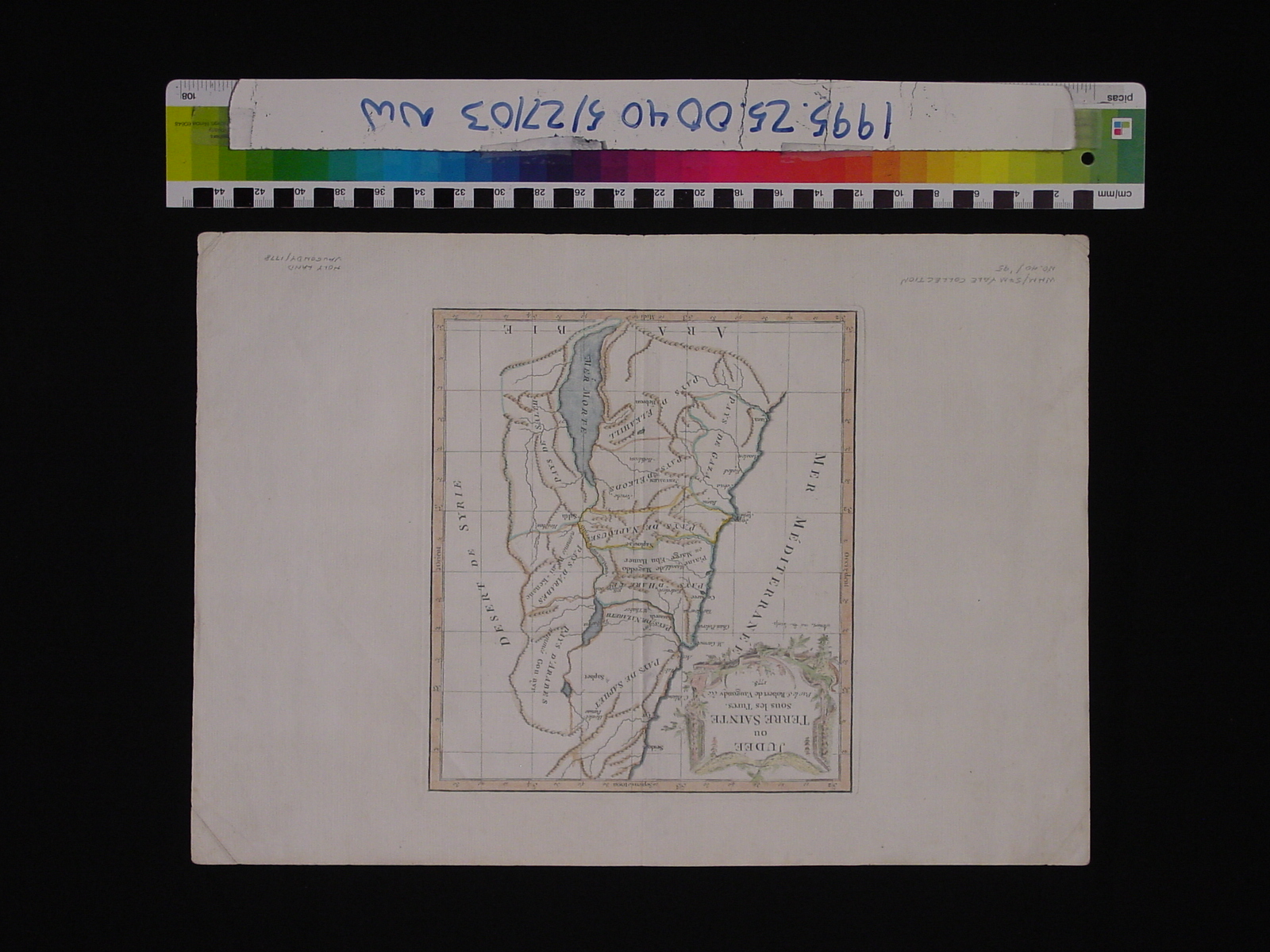 Map: Holy Land, Search the Collection, Spurlock Museum, U of I