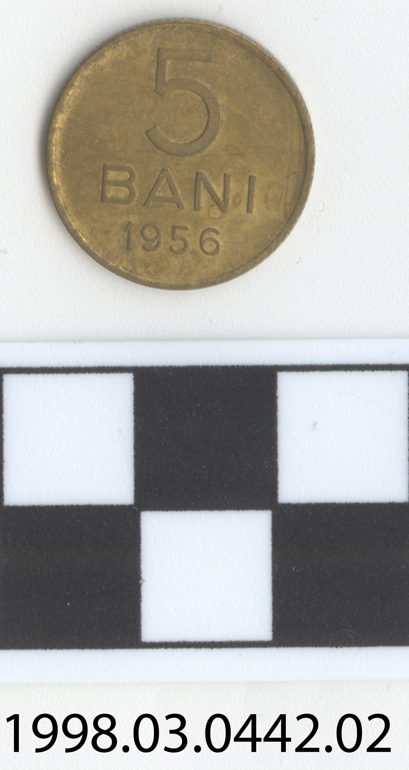 Coin: Romania, 5 bani, Search the Collection, Spurlock Museum, U of I