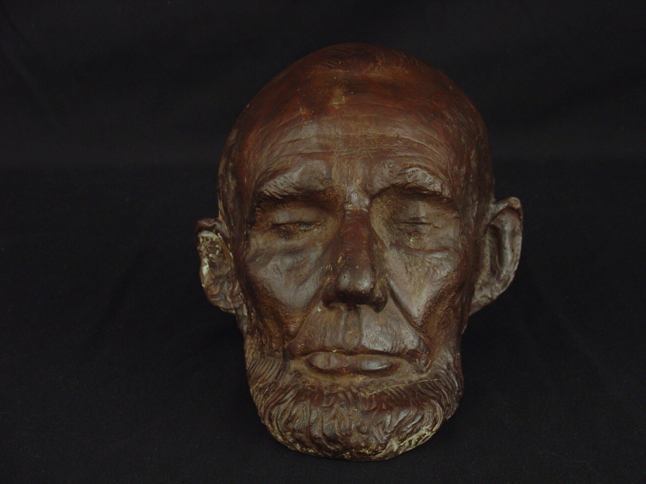 Lincoln Life Mask Cast, Search the Collection, Spurlock Museum, U of I