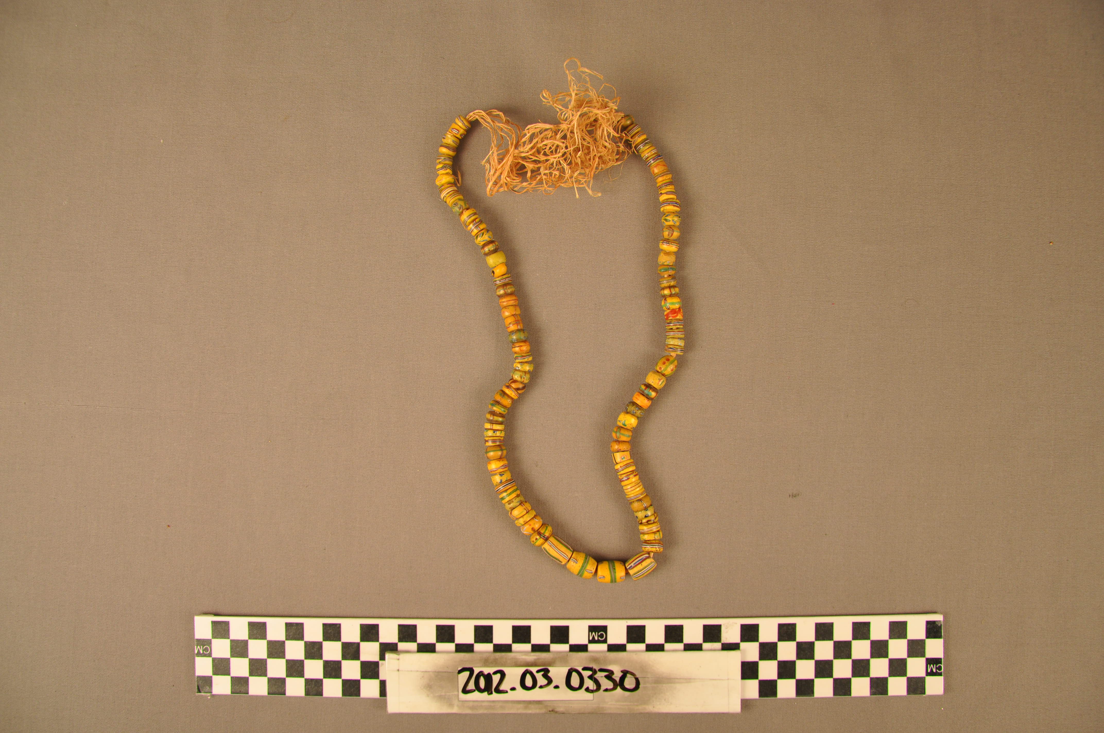 String of Trade Beads, Search the Collection, Spurlock Museum, U of I