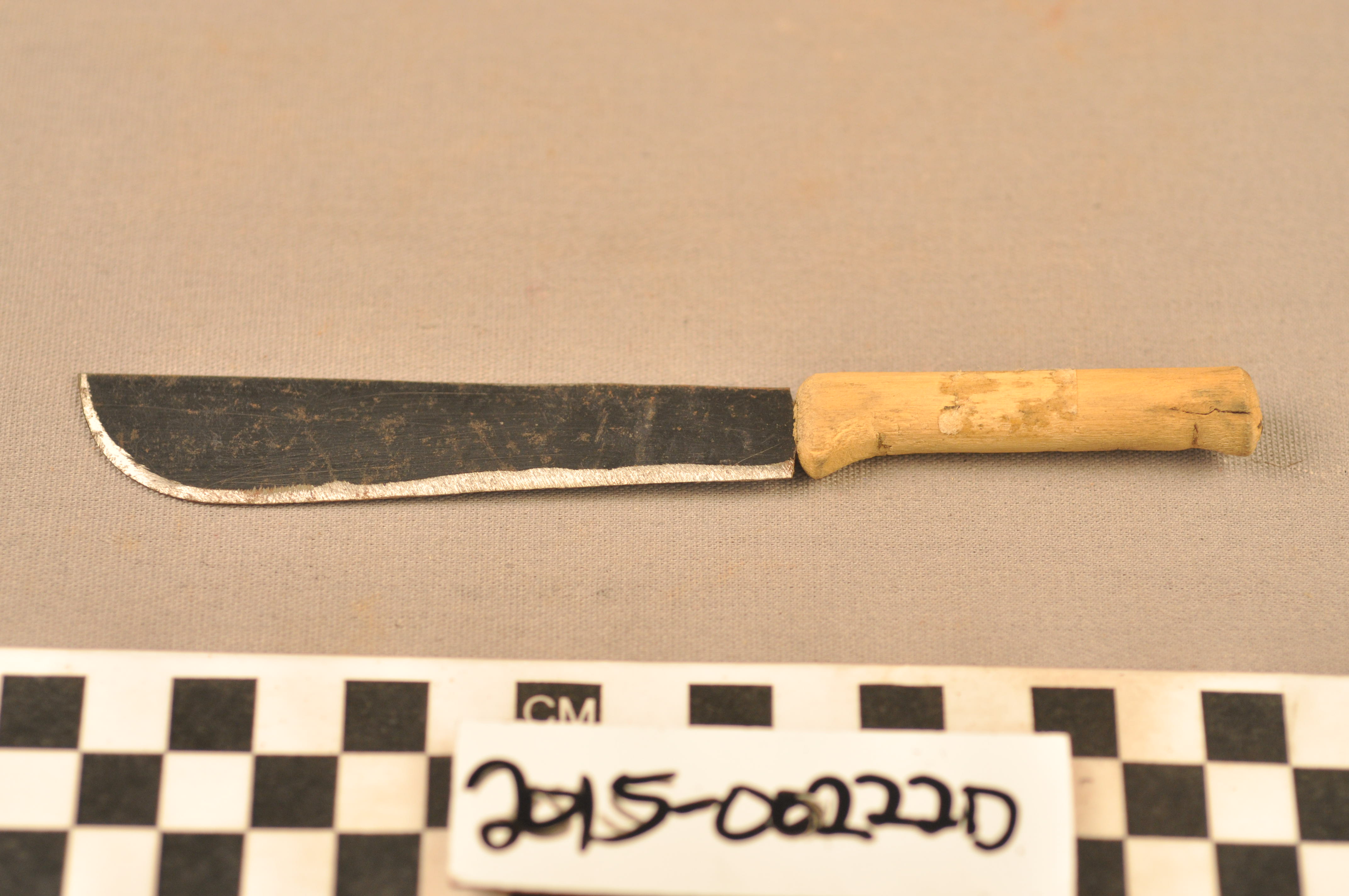 Toy Canoe Machete, Search the Collection, Spurlock Museum, U of I