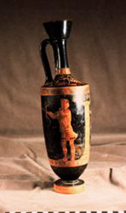 Attic Red Figure Lekythos, Search the Collection, Spurlock Museum, U of I