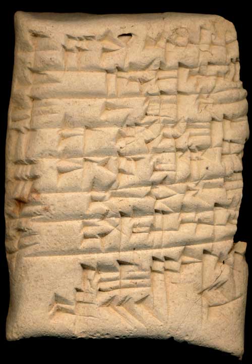 Cuneiform Tablet, Search the Collection, Spurlock Museum, U of I