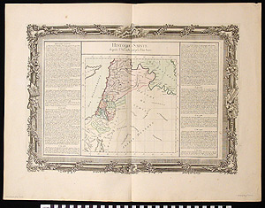Map: Histoire-Sainte, Search the Collection, Spurlock Museum, U of I