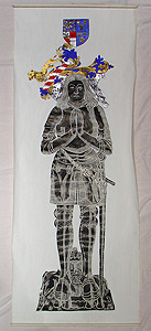 Brass Rubbing: William, Viscount Beaumont and Lord Bardolf, Search the ...