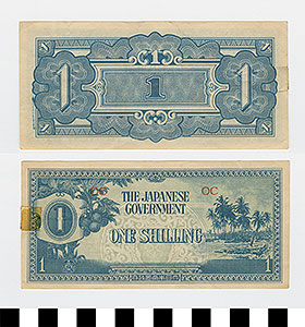 Bank Note: Japanese Government Issue Oceanic, 1 Shilling, Search the ...